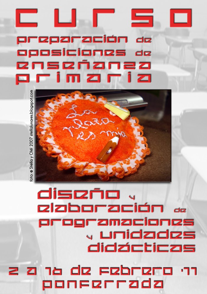 Curso-LEON "Oposiciones de Enseñanza Primaria: Diseño y elaboración de Programaciones y Unidades ...